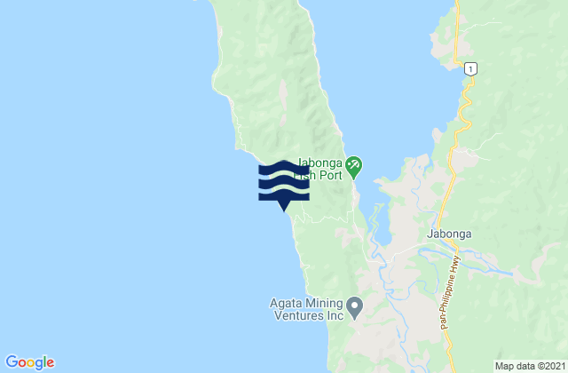 Jabonga Tide Times, High & Low Tide Table, Fishing Times | Caraga | PH