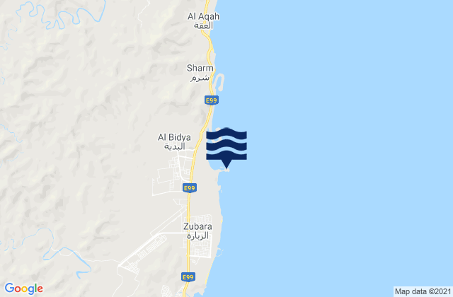 Jazirat Badiyah Tide Times, High & Low Tide Table, Fishing Times | AE