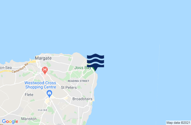 Joss Bay Beach Tide Times, High & Low Tide Table, Fishing Times | GB