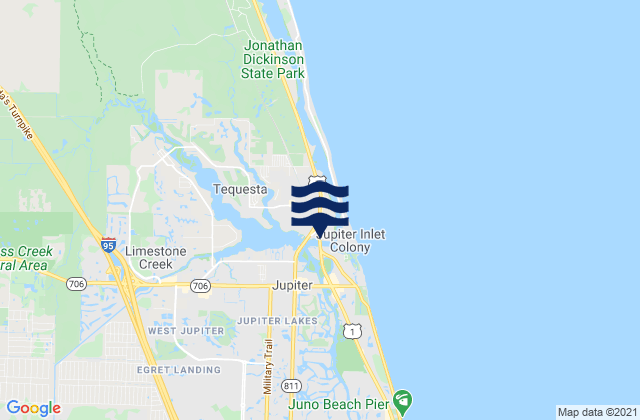 Jupiter Inlet (Highway 1 Bridge), FL Tide Charts, High & Low Tide Table ...