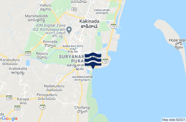 Kakinada Tide Times, High & Low Tide Table, Fishing Times | IN