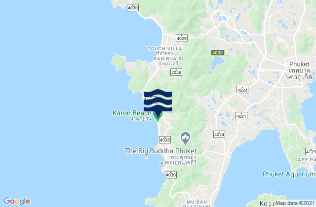 Karon Beach Tide Times, High & Low Tide Table, Fishing Times | TH