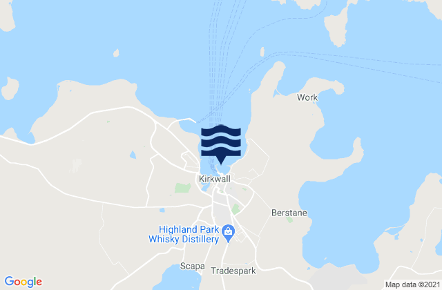 Kirkwall Tide Times, High & Low Tide Table, Fishing Times | GB