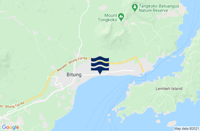 Kota Bitung Tide Times, High & Low Tide Table, Fishing Times | ID