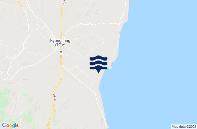 Kyongsong Tide Times, High & Low Tide Table, Fishing Times | KP