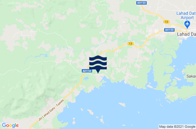 Lahad Datu Tide Times, High & Low Tide Table, Fishing Times | MY