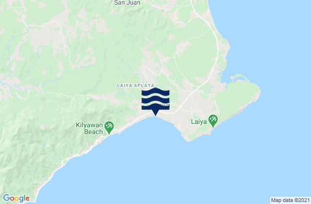 Laiya Tide Times, High & Low Tide Table, Fishing Times | PH