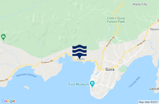 Lami Tide Times, High & Low Tide Table, Fishing Times | Central | Fiji