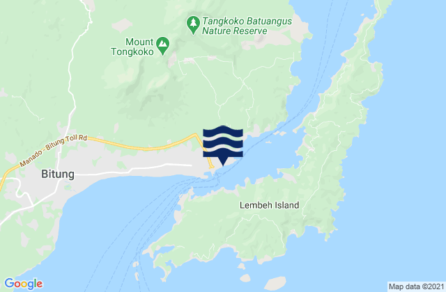 Lembeh Strait Tide Times, High & Low Tide Table, Fishing Times | ID