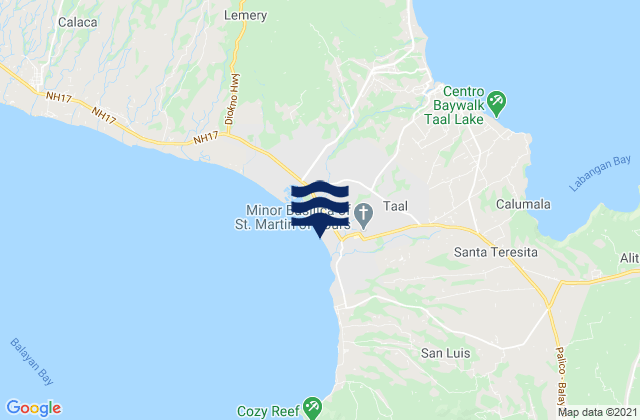 Lemery Tide Times, High & Low Tide Table, Fishing Times | PH