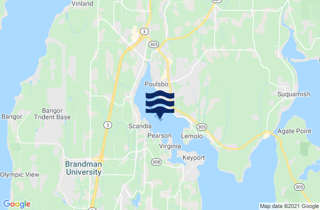 Liberty Bay, WA Tide Charts, High & Low Tide Table, Fishing Times | US