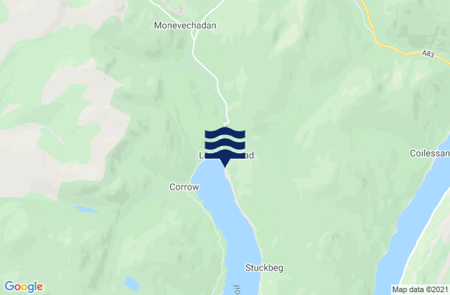 Lochgoilhead Tide Times, High & Low Tide Table, Fishing Times | GB