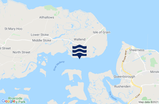 London Thamesport Tide Times, High & Low Tide Table, Fishing Times | GB