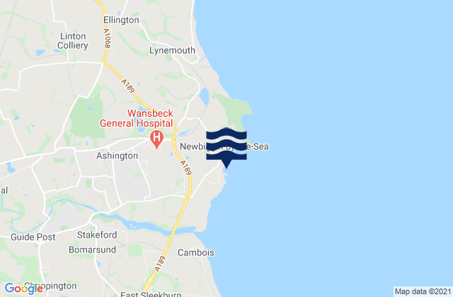 Lynemouth Beach Tide Times, High & Low Tide Table, Fishing Times | GB