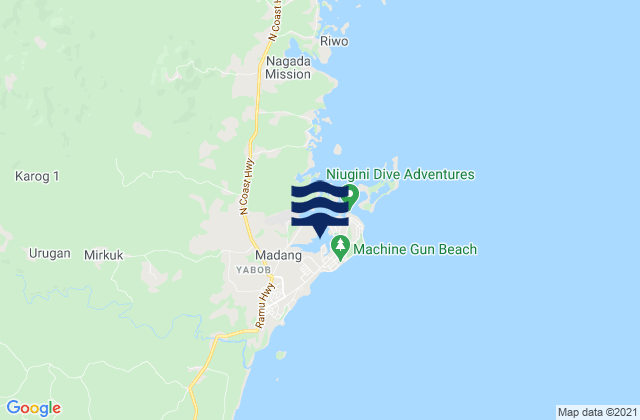 Madang (Nagada Harbour) Tide Times, High & Low Tide Table, Fishing ...