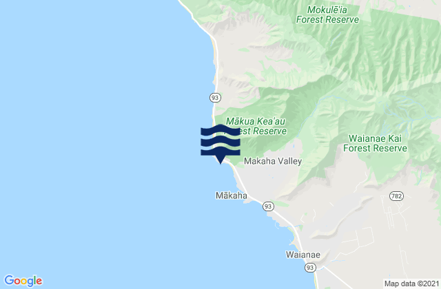 Makaha Point, HI Tide Charts, High & Low Tide Table, Fishing Times | US