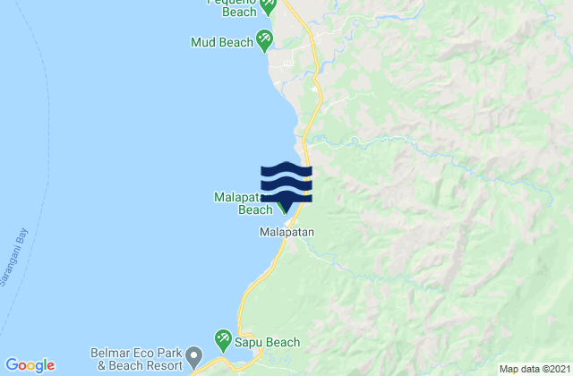 Malapatan Tide Times, High & Low Tide Table, Fishing Times | PH