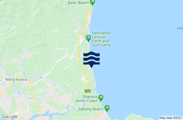 Maria Aurora Tide Times, High & Low Tide Table, Fishing Times | PH
