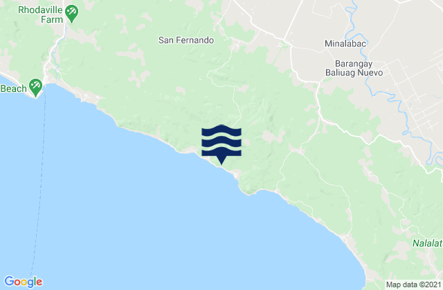 Minalabac Tide Times, High & Low Tide Table, Fishing Times | PH