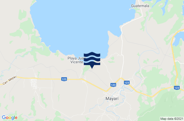 Municipio de Mayari Tide Times, High & Low Tide Table, Fishing Times | CU