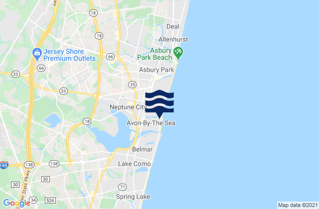 Neptune City, NJ Tide Charts, High & Low Tide Table, Fishing Times | US