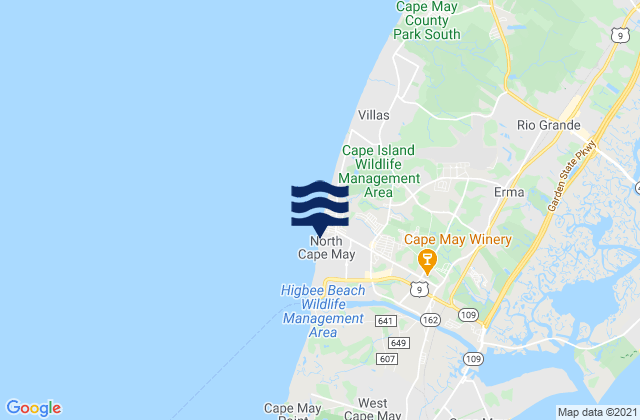 North Cape May, NJ Tide Charts, High & Low Tide Table, Fishing Times | US