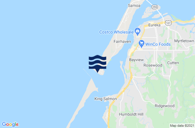 North Jetty at Eureka, CA Tide Charts, High & Low Tide Table, Fishing ...