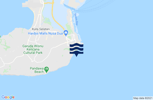 Nusa Dua Tide Times, High & Low Tide Table, Fishing Times | Bali | ID