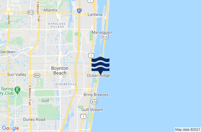 Ocean Ridge, FL Tide Charts, High & Low Tide Table, Fishing Times | US