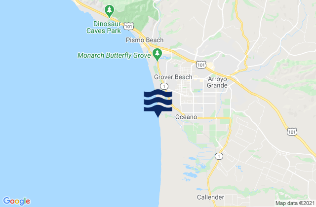 Oceano, CA Tide Charts, High & Low Tide Table, Fishing Times | US