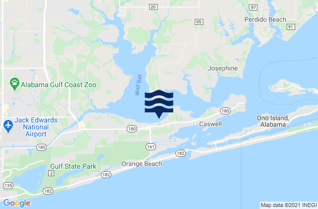 Orange Beach, AL Tide Charts, High & Low Tide Table, Fishing Times | US