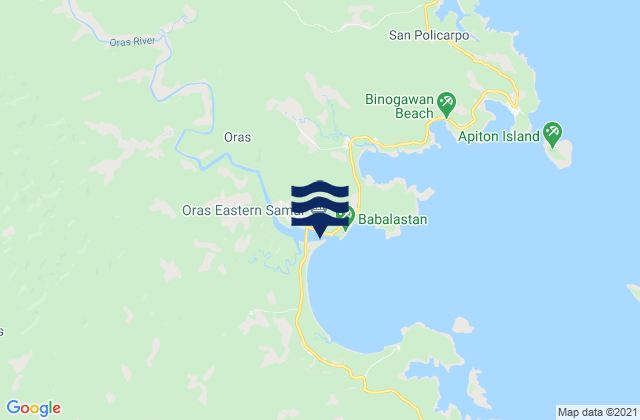 Oras Tide Times, High & Low Tide Table, Fishing Times | PH