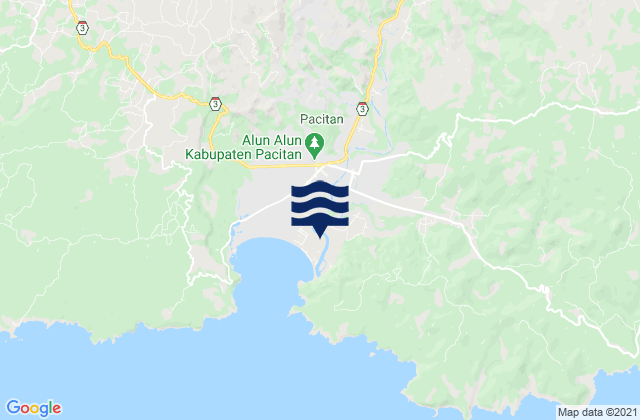 Pacitan Tide Times, High & Low Tide Table, Fishing Times | ID