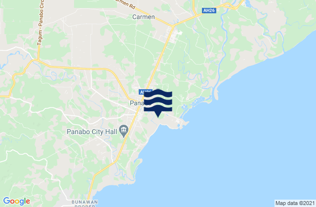 Panabo Tide Times, High & Low Tide Table, Fishing Times | Davao | PH