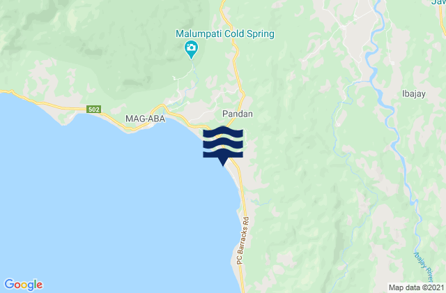 Pandan Tide Times, High & Low Tide Table, Fishing Times | PH