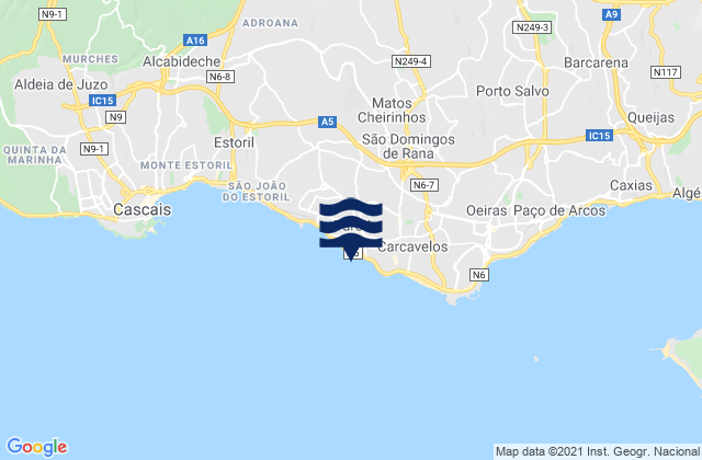 Parede Tide Times, High & Low Tide Table, Fishing Times | Lisbon | PT