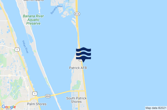 Patrick Air Force Base, FL Tide Charts, High & Low Tide Table, Fishing ...