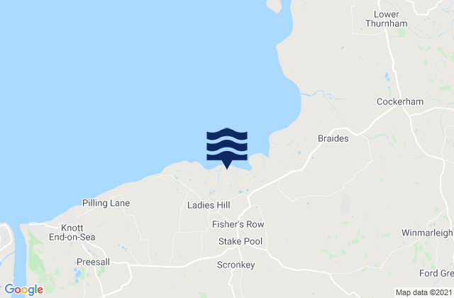 Pilling Sands Beach Tide Times, High & Low Tide Table, Fishing Times | GB