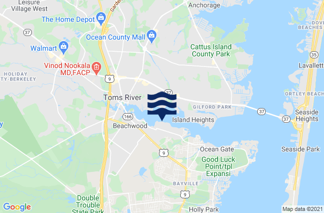 Pine Beach, NJ Tide Charts, High & Low Tide Table, Fishing Times | US