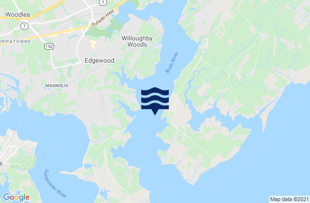 Pond Point (Bush River), MD Tide Charts, High & Low Tide Table, Fishing ...