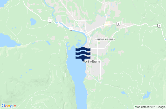 Port Alberni Tide Times, High & Low Tide Table, Fishing Times | CA