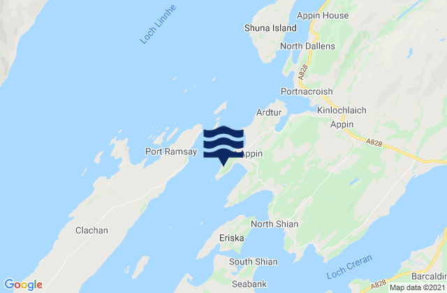 Port Appin Tide Times, High & Low Tide Table, Fishing Times | GB