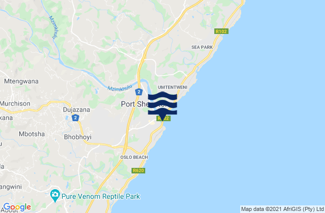 Port Shepstone Tide Times, High & Low Tide Table, Fishing Times | ZA