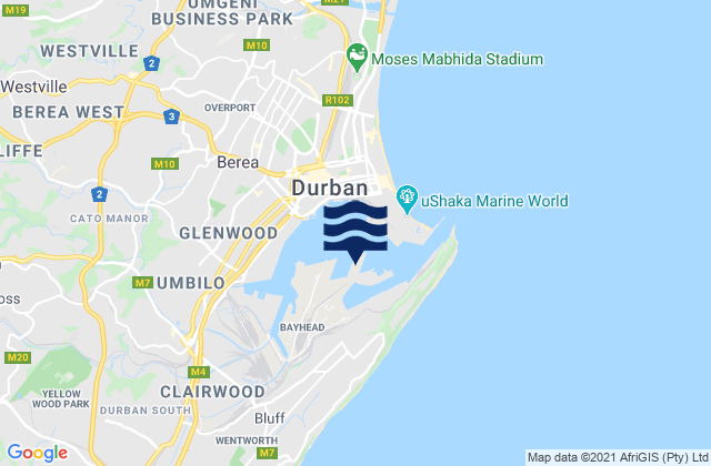 Port of Durban Tide Times, High & Low Tide Table, Fishing Times | ZA