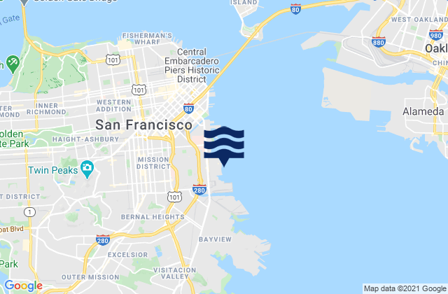 Potrero Point, CA Tide Charts, High & Low Tide Table, Fishing Times | US