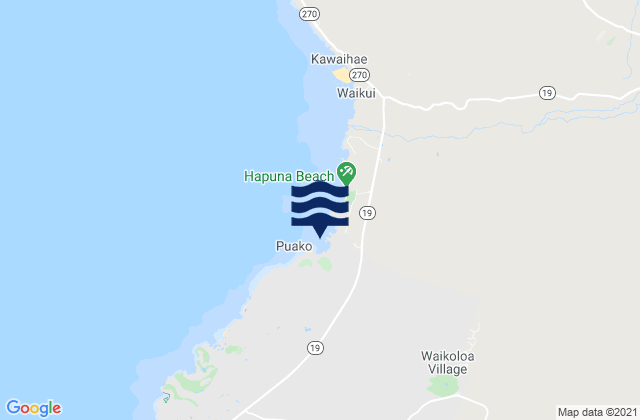 Puako Bay, HI Tide Charts, High & Low Tide Table, Fishing Times | US