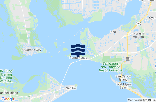 Punta Rassa, FL Tide Charts, High & Low Tide Table, Fishing Times | US