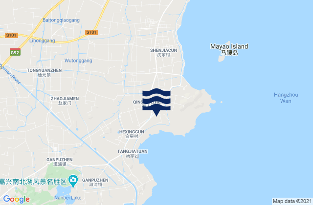 Qinshan Tide Times, High & Low Tide Tables, Fishing Times | CN