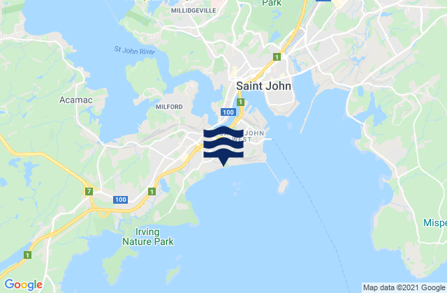 Reversing Falls Tide Times, High & Low Tide Table, Fishing Times | CA