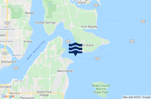 Rich Passage East end, WA Tide Charts, High & Low Tide Table, Fishing ...
